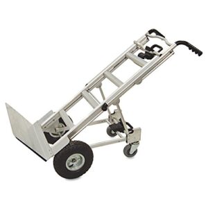 Cosco 12312ABL1E 3-in-1 Convertible Truck 800-1000lb Cap. 21.06"w x 21.85"d x 48.03"h Aluminum