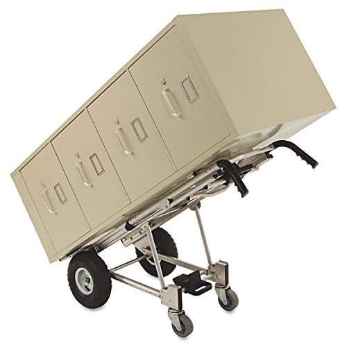 Cosco 12312ABL1E 3-in-1 Convertible Truck 800-1000lb Cap. 21.06"w x 21.85"d x 48.03"h Aluminum