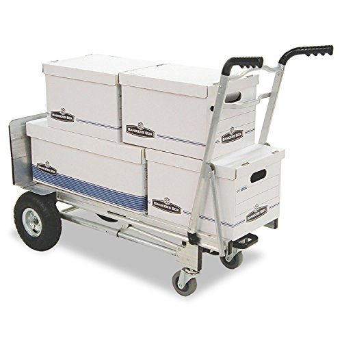 Cosco 12312ABL1E 3-in-1 Convertible Truck 800-1000lb Cap. 21.06"w x 21.85"d x 48.03"h Aluminum