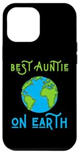 iphone 12 pro max best auntie on earth aunt day fun women mothers aunt aunts case