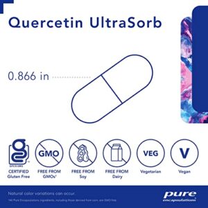 Pure Encapsulations Quercetin UltraSorb | Enhanced-Absorption Cellular, Immune, and Cardiovascular Support | 90 Capsules