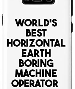 Galaxy S8+ World's Best Horizontal Earth Boring Machine Operator Case