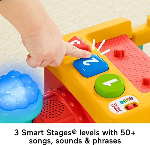 Fisher-Price Little People Toddler Learning Toy Big Abc Animal Train With Smart Stages & 6 Figures For Ages 1+ Years