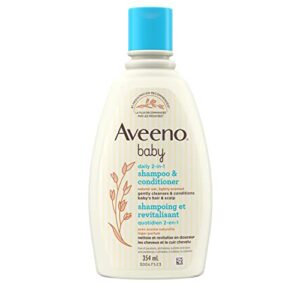 aveeno baby gentle conditioning shampoo lightly scented 12 fl oz 354 ml