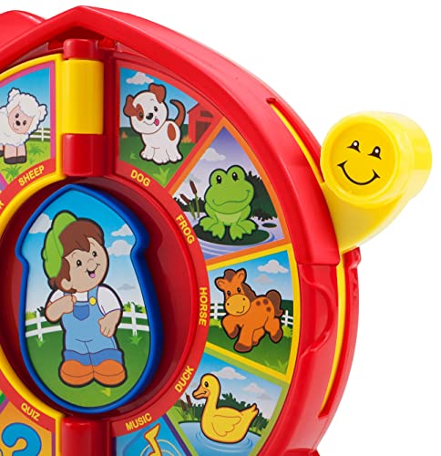 Fisher-Price Little People Toddler Learning Toy, See 'n Say The Farmer Says, Interactive-Game with Music Sounds and Phrases Ages 18+ Months