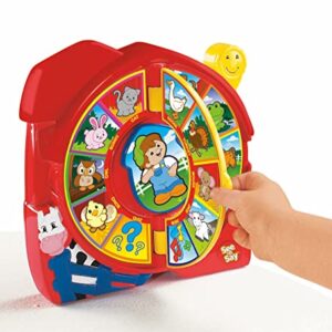 Fisher-Price Little People Toddler Learning Toy, See 'n Say The Farmer Says, Interactive-Game with Music Sounds and Phrases Ages 18+ Months