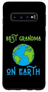 galaxy s10 best grandma on earth day mother women mothers nana mini mom case