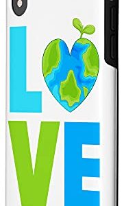 iPhone XR Environmental Science Gifts Love World Earth Day Case