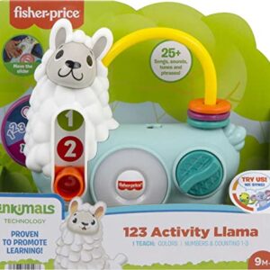 Fisher-Price Linkimals Learning Toy 123 Activity Llama With Interactive Music & Lights For Baby & Toddler Ages 9+ Months