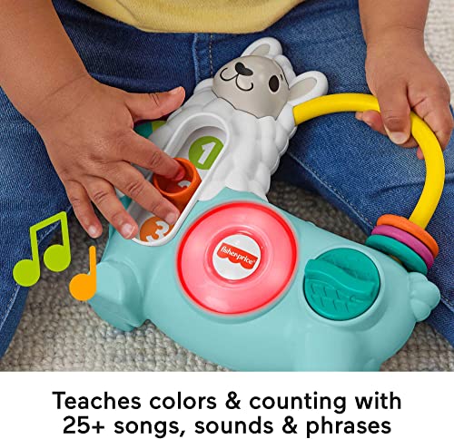 Fisher-Price Linkimals Learning Toy 123 Activity Llama With Interactive Music & Lights For Baby & Toddler Ages 9+ Months