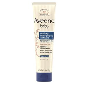 aveeno baby soothing multi-purpose diaper rash ointment, petrolatum, 4.7 oz