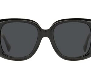 Versace Woman Sunglasses Black Frame, Dark Grey Lenses, 54MM