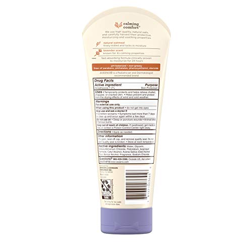 Aveeno Baby Calming Comfort Moisturizing Lotion with Relaxing Lavender & Vanilla Scents, Non-Greasy Body Lotion with Natural Oatmeal & Dimethicone, Paraben- & Phthalate-Free, 8 fl. oz