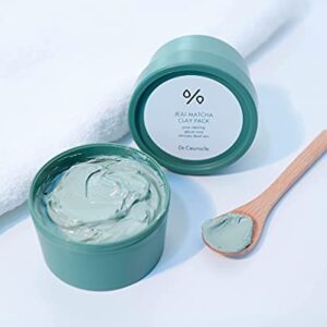 Dr.Ceuracle Jeju Island Matcha Clay PackㅣKorean Facial Mask Purifying PoreㅣRemoves Blackheads, Detoxifying, CleansingㅣGreen Tea Mud Mask Tightening for Youthful & Hydrating Skinㅣleegeehaam (119g)