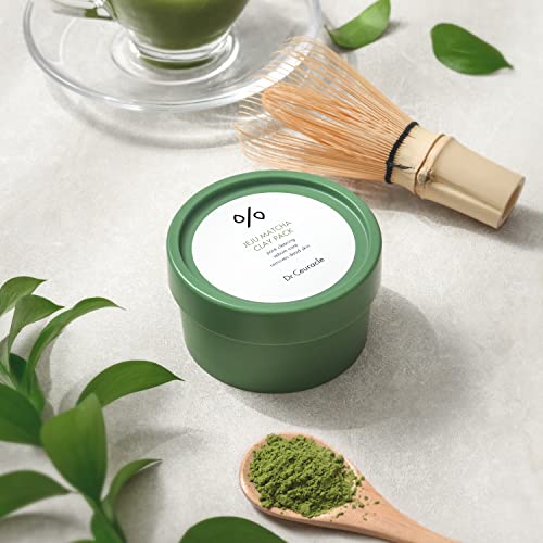 Dr.Ceuracle Jeju Island Matcha Clay PackㅣKorean Facial Mask Purifying PoreㅣRemoves Blackheads, Detoxifying, CleansingㅣGreen Tea Mud Mask Tightening for Youthful & Hydrating Skinㅣleegeehaam (119g)