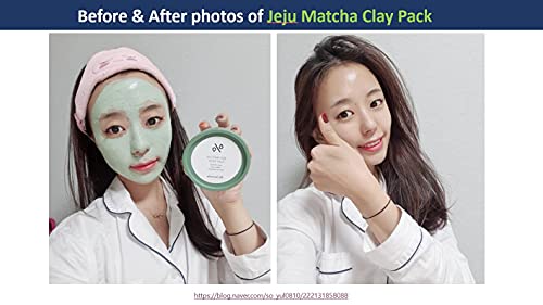 Dr.Ceuracle Jeju Island Matcha Clay PackㅣKorean Facial Mask Purifying PoreㅣRemoves Blackheads, Detoxifying, CleansingㅣGreen Tea Mud Mask Tightening for Youthful & Hydrating Skinㅣleegeehaam (119g)