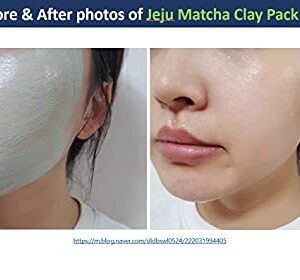 Dr.Ceuracle Jeju Island Matcha Clay PackㅣKorean Facial Mask Purifying PoreㅣRemoves Blackheads, Detoxifying, CleansingㅣGreen Tea Mud Mask Tightening for Youthful & Hydrating Skinㅣleegeehaam (119g)