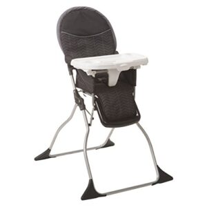 cosco simple fold deluxe high chair, black arrows