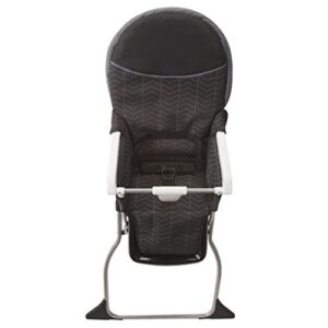 Cosco Simple Fold Deluxe High Chair, Black Arrows