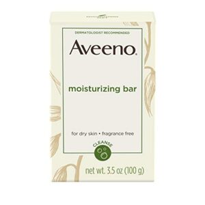 aveeno naturals moisturizing bar for dry skin 3.50 oz