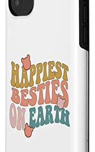 iPhone 11 Happiest Besties On Earth Cute Custom Park For Best Friends Case