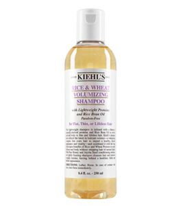 quality hair care product by kiehl’s rice & wheat volumizing shampoo (for flat, thin or lifeless hair) 250ml/8.4oz