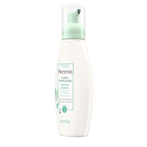 Aveeno Active Naturals Clear Complexion Foaming Cleanser 6 OZ (PACK OF 2)