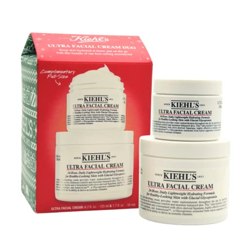 Kiehl's Ultra Facial Cream Hydrating Duo Holiday Gift Set:: Full Size & Travel Size