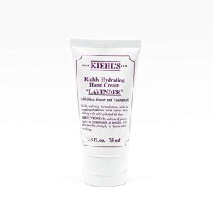 kiehl’s richly hydrating hand cream – lavender 2.5oz (75ml)