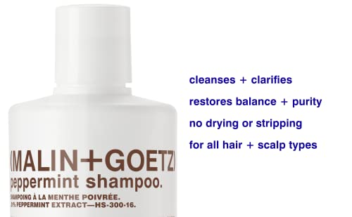 Malin + Goetz Shampoo, Peppermint, 16 Ounce