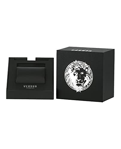 Versus Versace Mens Black 45 mm Colonne Watch VSPHI5221