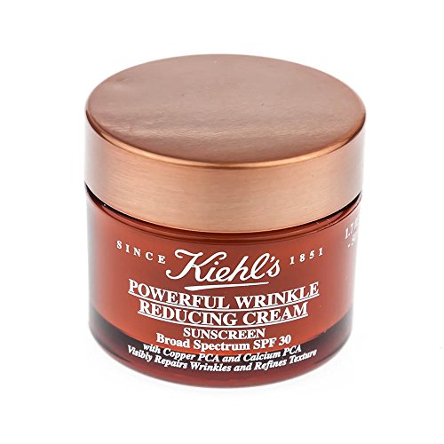 Kiehl's Powerful SPF 30 Wrinkle Reducing Cream for Unisex, 1.7 Ounce