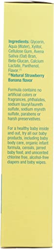 Earth's Best Toddler Toothpaste, Strawberry Banana, 1.6 Oz