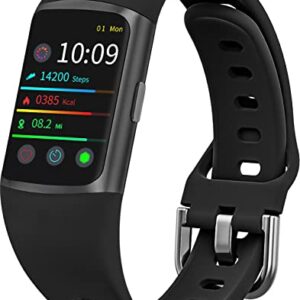 𝐌𝐨𝐫𝐞𝐏𝐫𝐨 𝐅𝐢𝐭𝐧𝐞𝐬𝐬 𝐓𝐫𝐚𝐜𝐤𝐞𝐫, 2023 Fitness Trackers with Blood Pressure and Heart Rate Monitor, Sleep Tracker with HRV and Blood Oxygen, Step Calorie Activity Smart Watch for Women Men