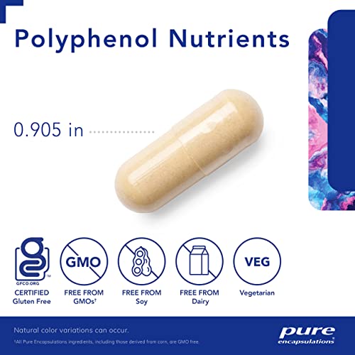 Pure Encapsulations Polyphenol Nutrients | Hypoallergenic Nutrient Dense Multivitamin/Mineral Formula | 360 Capsules