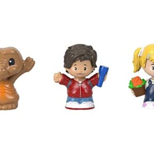 Little People Collector E.T. The Extra-Terrestrial Special Edition Figure Set In Display Gift Package For Adults & Fans, 3 Figurines