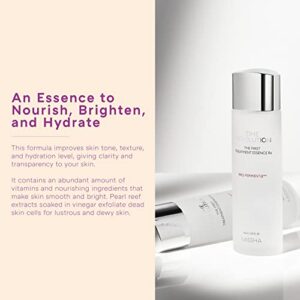 MISSHA Time Revolution The First Treatment Essence RX 150ml - Essence/Toner That Moisturizes and Smoothes The Skin Creating A Clean Base - Amazon Code Verified for Authenticity