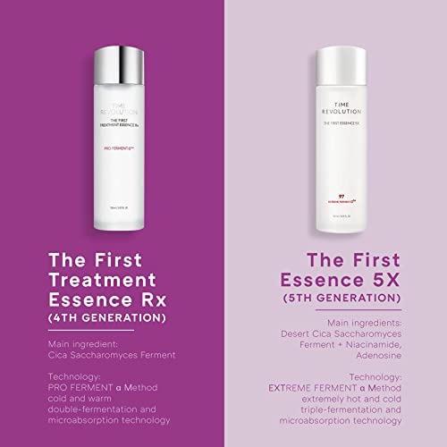 MISSHA Time Revolution The First Treatment Essence RX 150ml - Essence/Toner That Moisturizes and Smoothes The Skin Creating A Clean Base - Amazon Code Verified for Authenticity