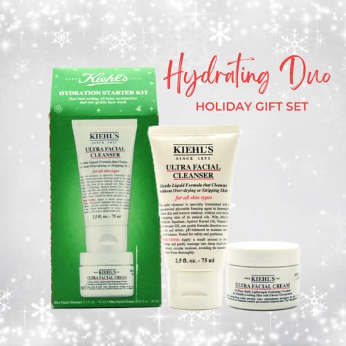 Kiehl's Hydration Starter Holiday Gift Set:: Ultra Facial Cleanser and Ultra Facial Cream