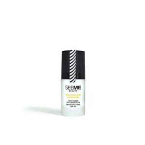 seeme beauty mini walking on sunshine moisturizer with spf 30 for mature skin – travel size – no parabens, no sulfates, no artificial fragrances (walking on sunshine, travel size)