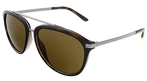 Versace VE4299-108/73 Sunglasses HAVANA w/DARK BROWN 58mm