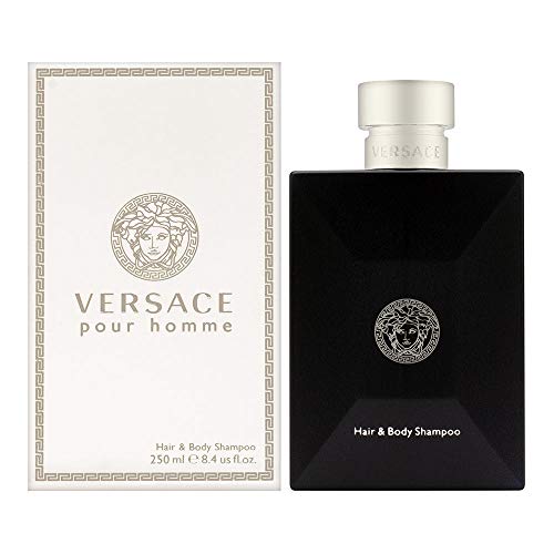 Versace Signature Pour Homme Hair and Body Shampoo 8.4 Ounces