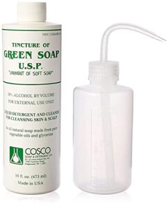 cosco green soap 1 pint + squeeze bottle 8oz