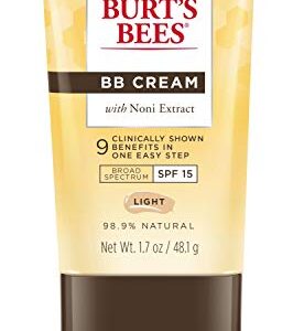 Burt's Bees BB Cream with SPF 15, Light, 1.7 Ounce (Pack of 1) - Package May Vary