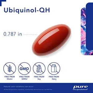 Pure Encapsulations Ubiquinol-QH 50 mg | Active Form of CoQ10 to Support Immune Health, Cellular Energy, and Cardiovascular Health* | 60 Softgel Capsules