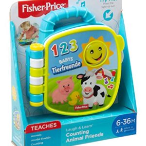 Fisher-Price Laugh & Learn Counting Animal Friends, Musical Baby Book