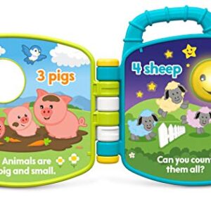 Fisher-Price Laugh & Learn Counting Animal Friends, Musical Baby Book