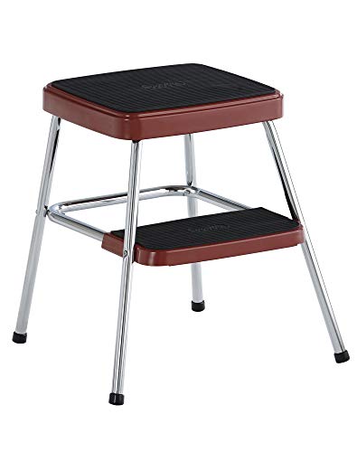 COSCO 11330RED1E Stylaire Retro Two (red, one Pack) Step Stool,