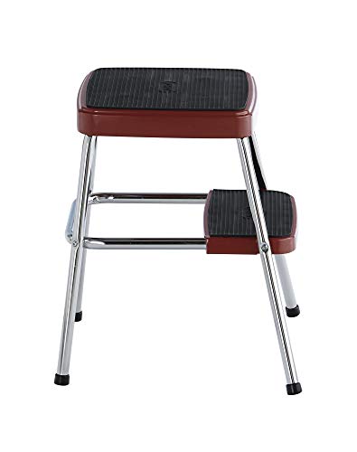 COSCO 11330RED1E Stylaire Retro Two (red, one Pack) Step Stool,