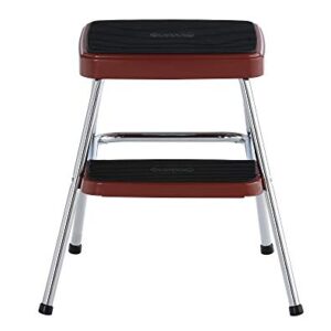 COSCO 11330RED1E Stylaire Retro Two (red, one Pack) Step Stool,